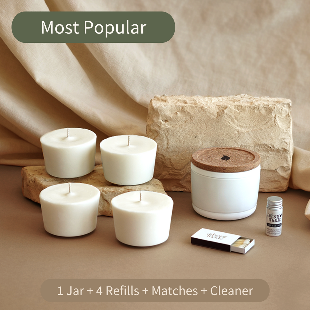 Arbor Made | Refillable & Eco-Friendly Candles
